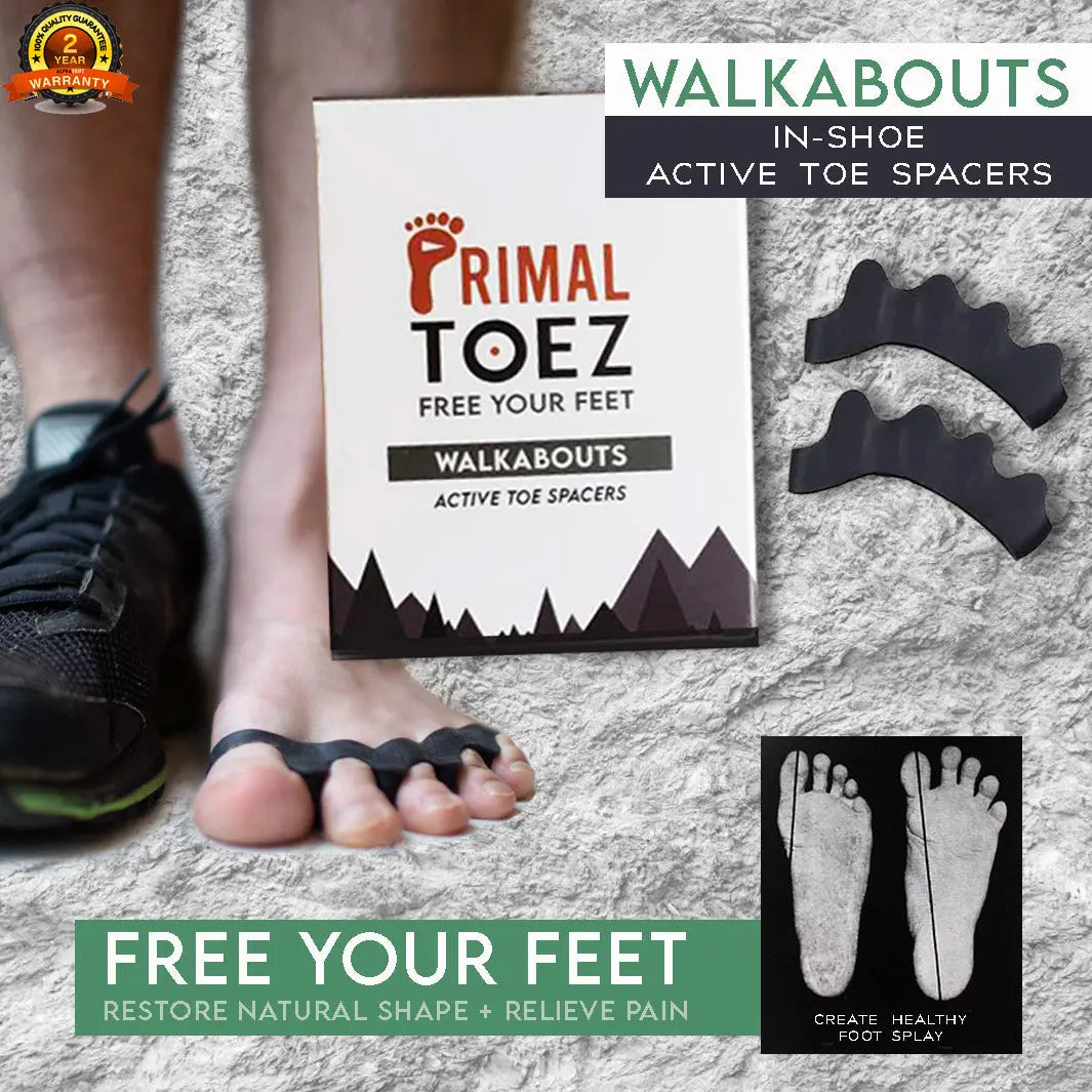 Primal Toez™ 'Walkabouts' - Active Toe Spacers – Alpha Gripz